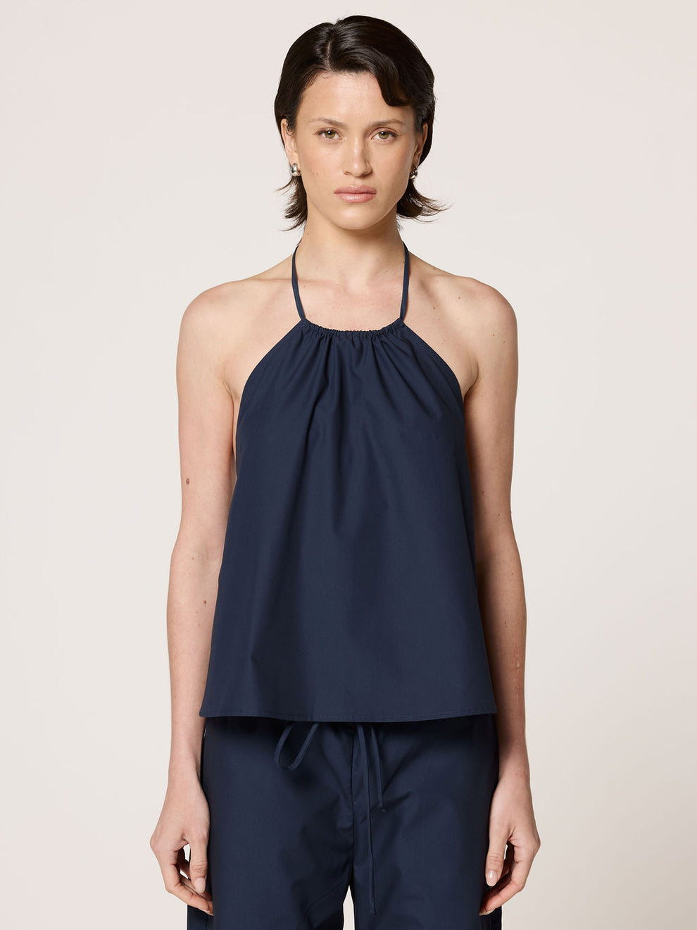 TAUNI TOP / NAVY – CLYQUE