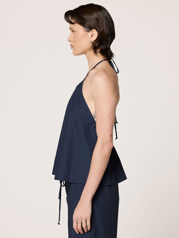 TAUNI TOP / NAVY – CLYQUE