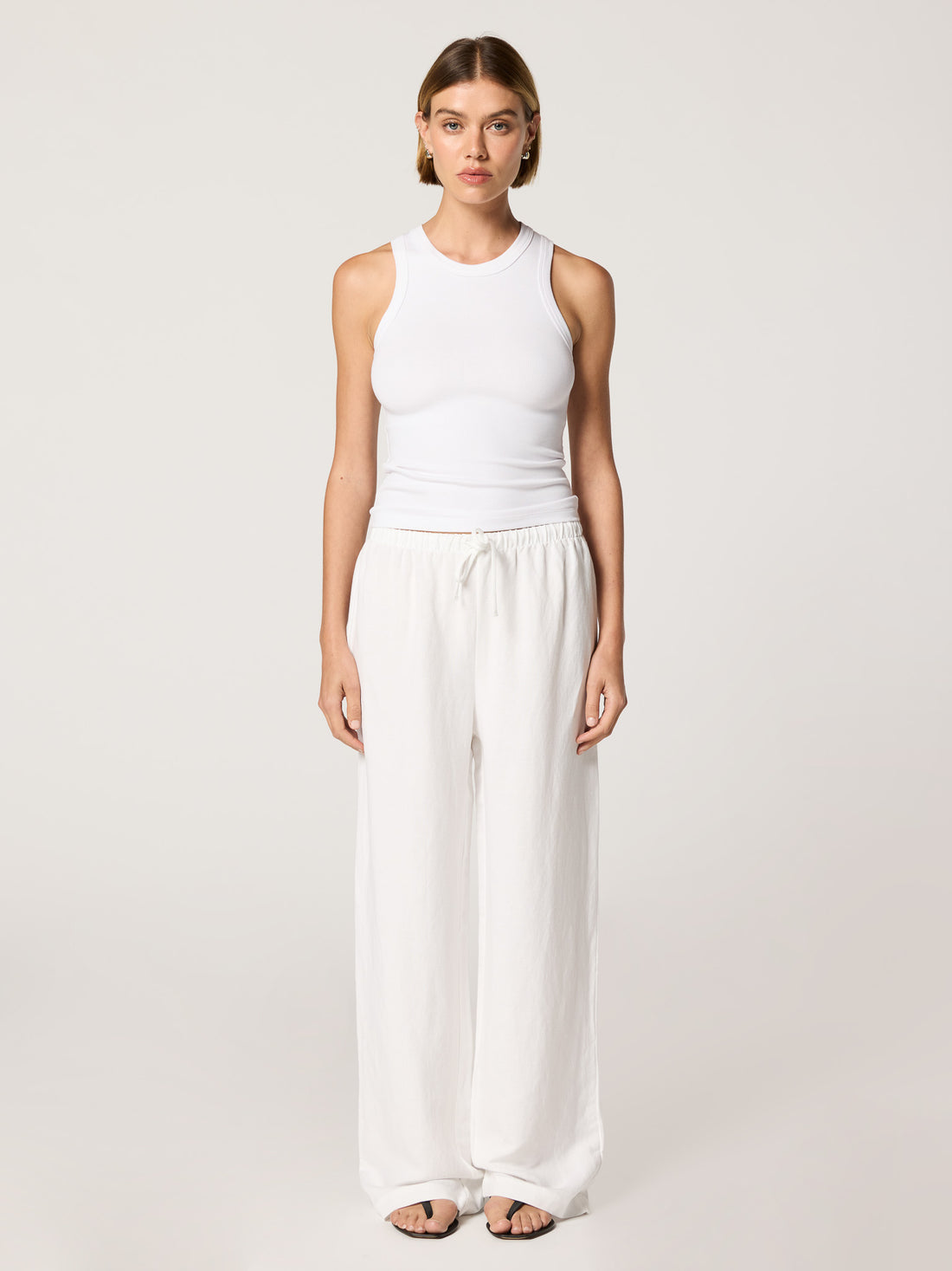 MECAH PANT / WHITE / CLYQUE