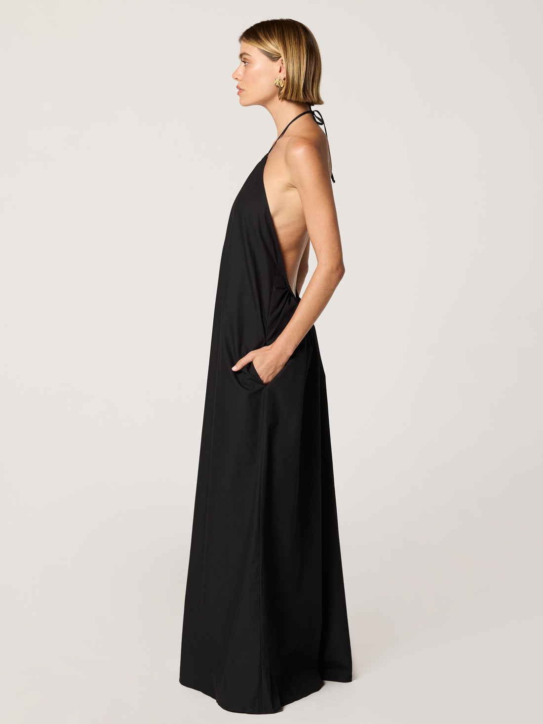 TAUNI MAXI / BLACK / CLYQUE