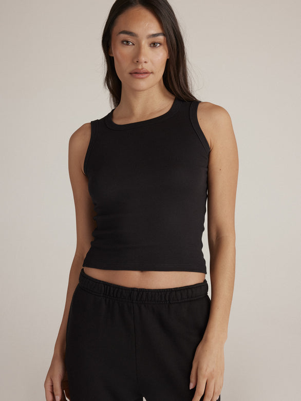 VICTORIA TANK / BLACK / CLYQUE