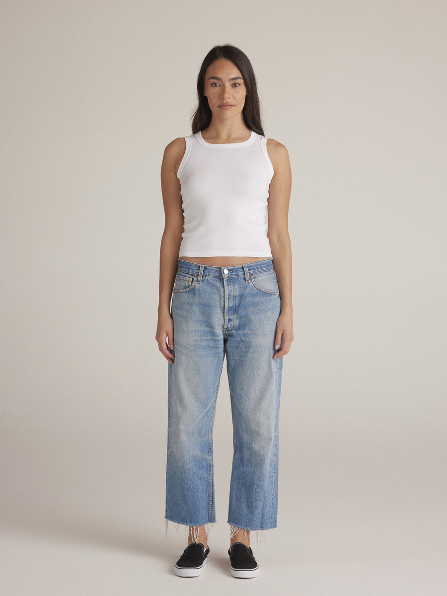 VICTORIA TANK / WHITE – CLYQUE